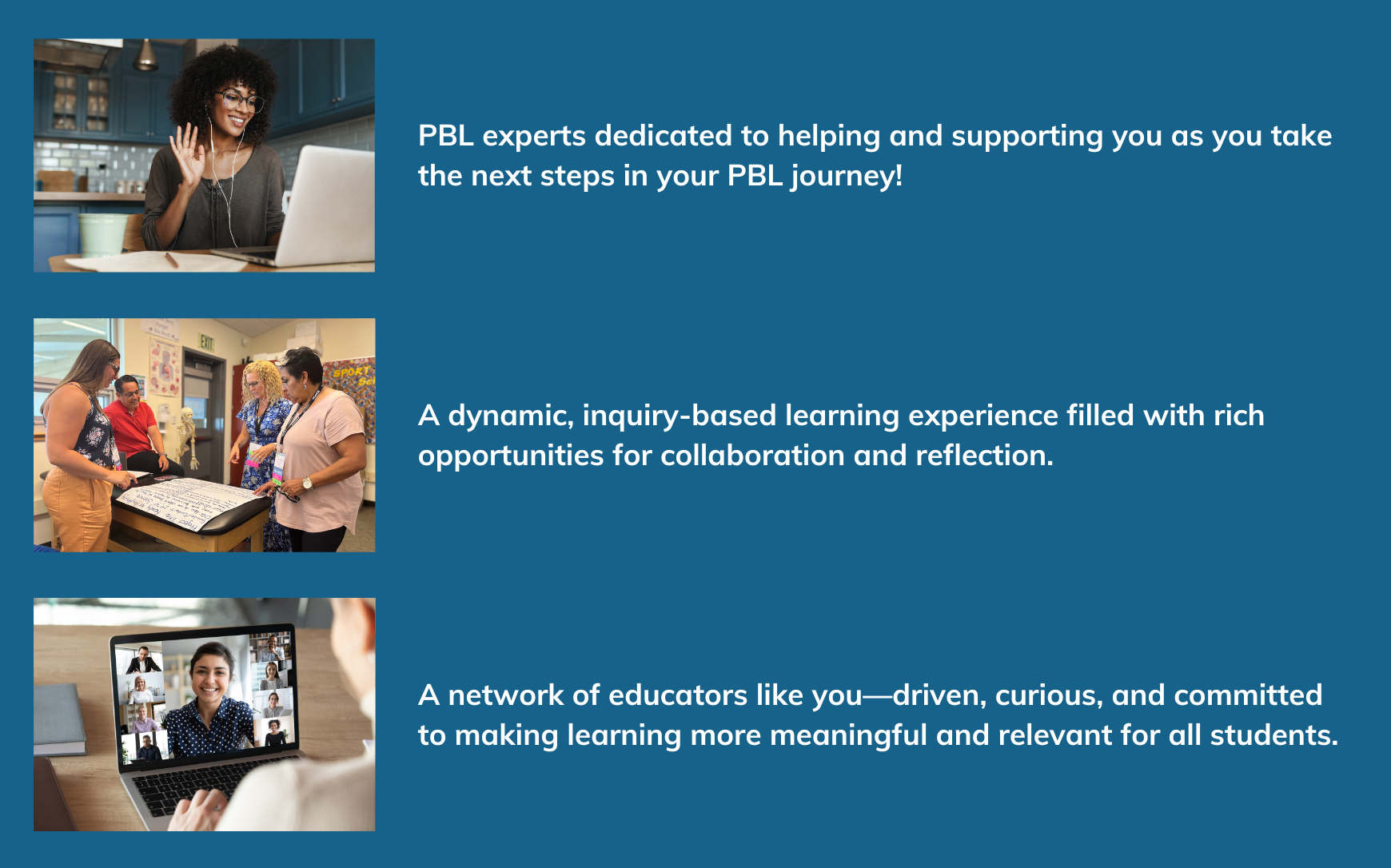 It's a Match! Finding the Perfect Summer Professional Learning (PL) for You! | PBLWorks